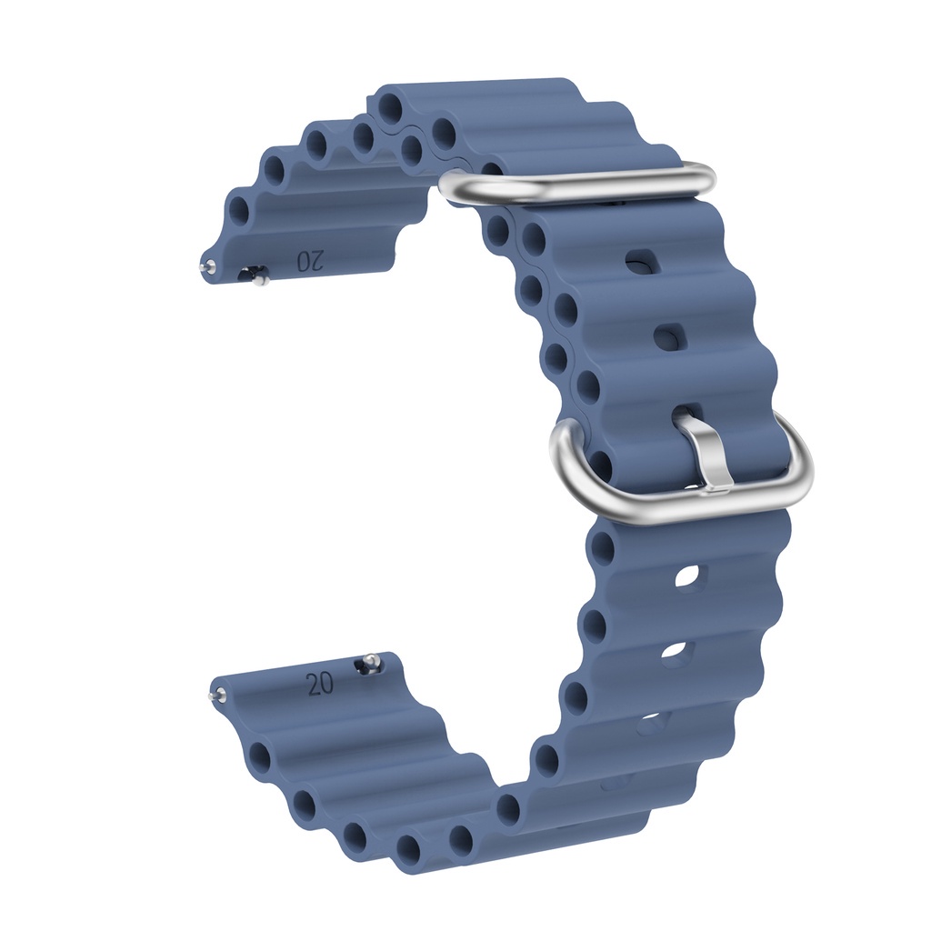 Ocean Silicone Strap For Haylou Smart watch 2 LS02 RS4 RS4 Plus LS02 ...
