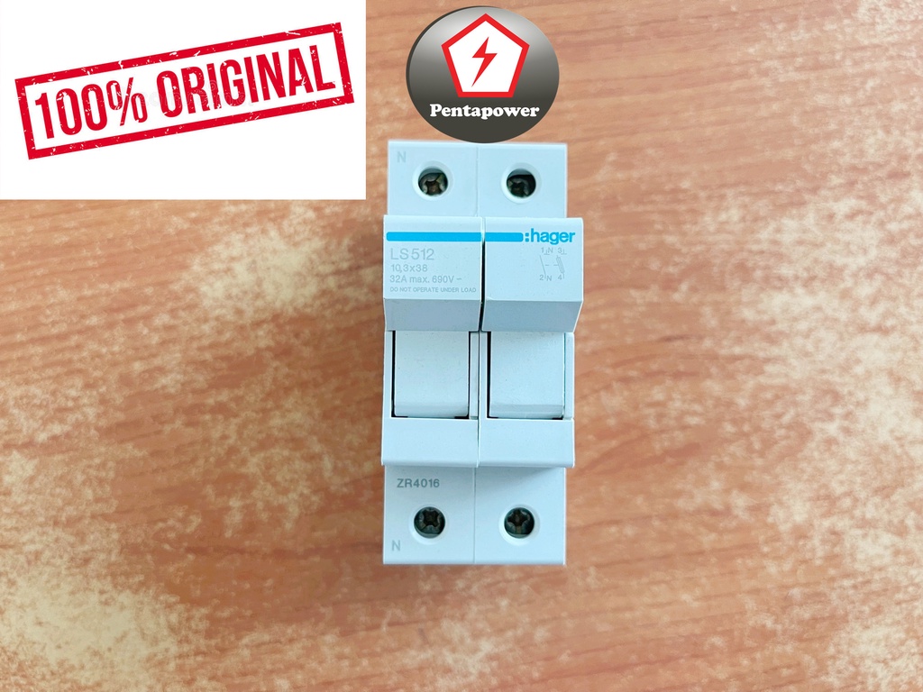 HAGER LS512 1P+N FUSE CARRIER | Shopee Malaysia