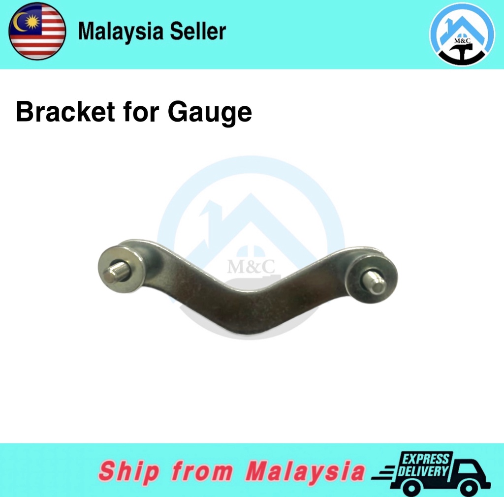 [ Wika Gauge Bracket ] Pressure Guage Bracket for Back Type Diameter 2 ...