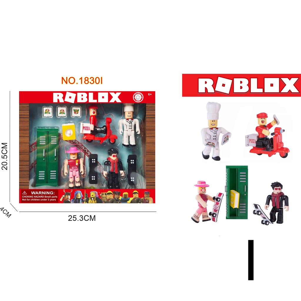 ROBLOX Virtual World Game Puppet Building Block Doll Figure Toy ...