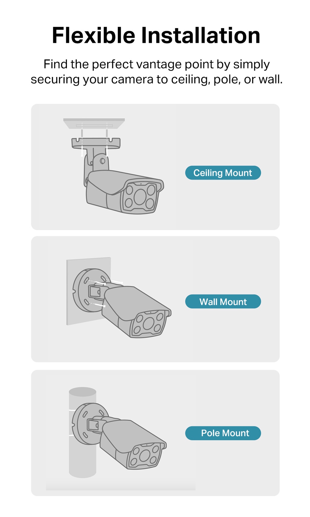 TP-Link 4MP AI CCTV VIGI C340 & C340-W - Outdoor Full-Color Ultra-HD ...