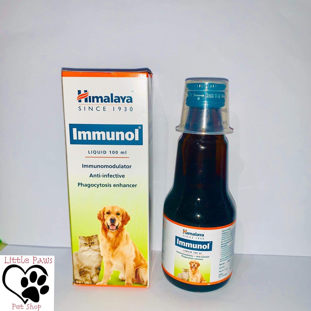 [ NEW STOCK : NOV 2027 ] HIMALAYA Immunol VET Liquid 100ml (Cats, Dogs ...