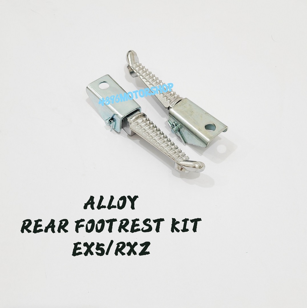 RxZ Ex5 RS150 RS 150 RSX Y15ZR Y15 Y16 LC150 Alloy Rear Foot Rest Kit ...