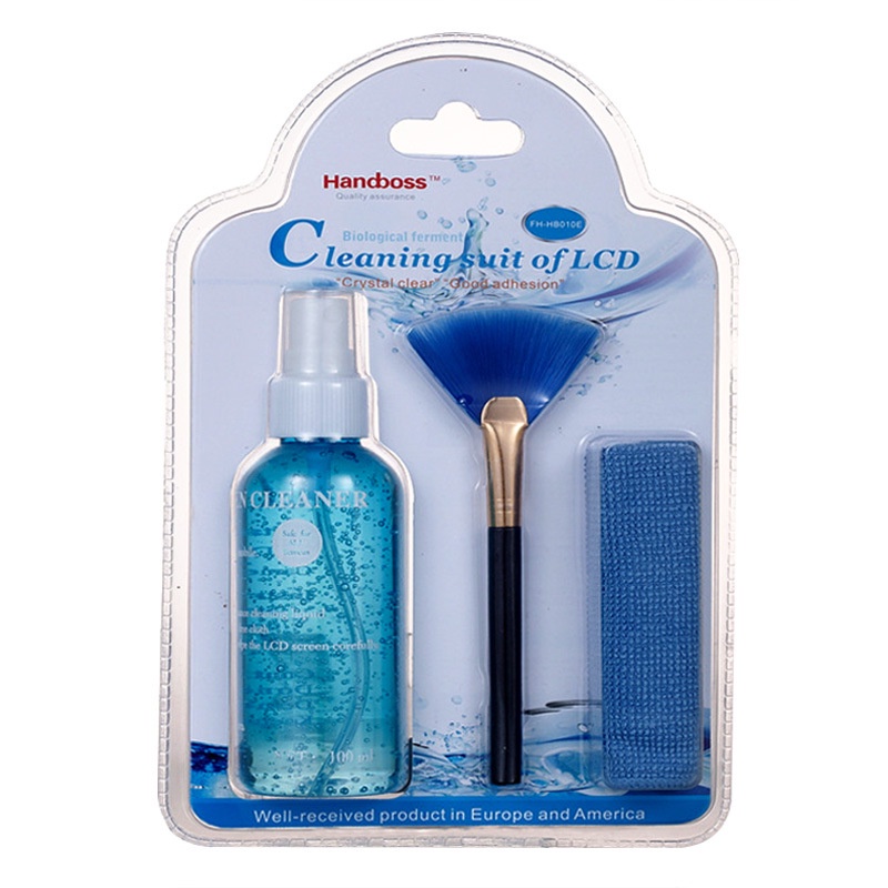 3 in 1 Cleaning Kit Laptop Phone Screen Cleaner Pembersih Brush Pencuci ...