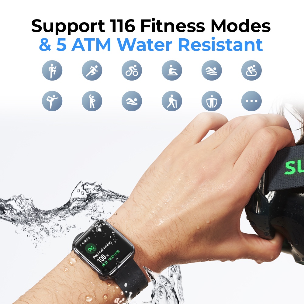 [Add-On RM1] Maimo Watch Flow Amoled Stainless Steel GPS Always-On ...