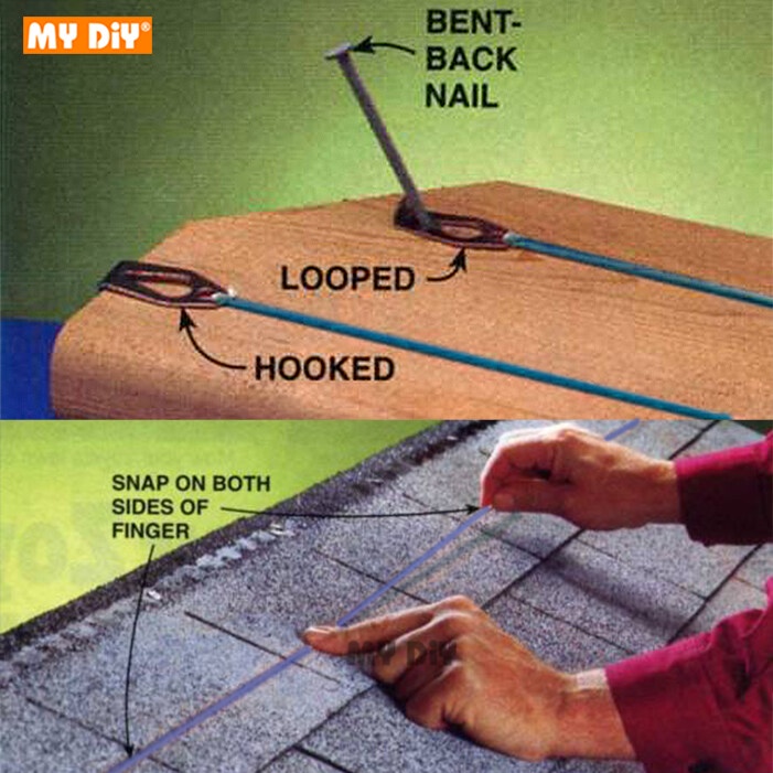 MYDIYHOMEDEPOT - FINDER CHALK LINE REEL SET CHALK LINE MARKER 15M CHALK ...