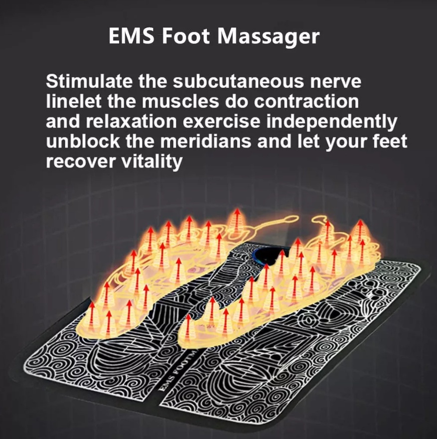 Pengurut Kaki Ems Koyok Detox Buang Toksin Sakit Merehatkan Otot Foot 5858