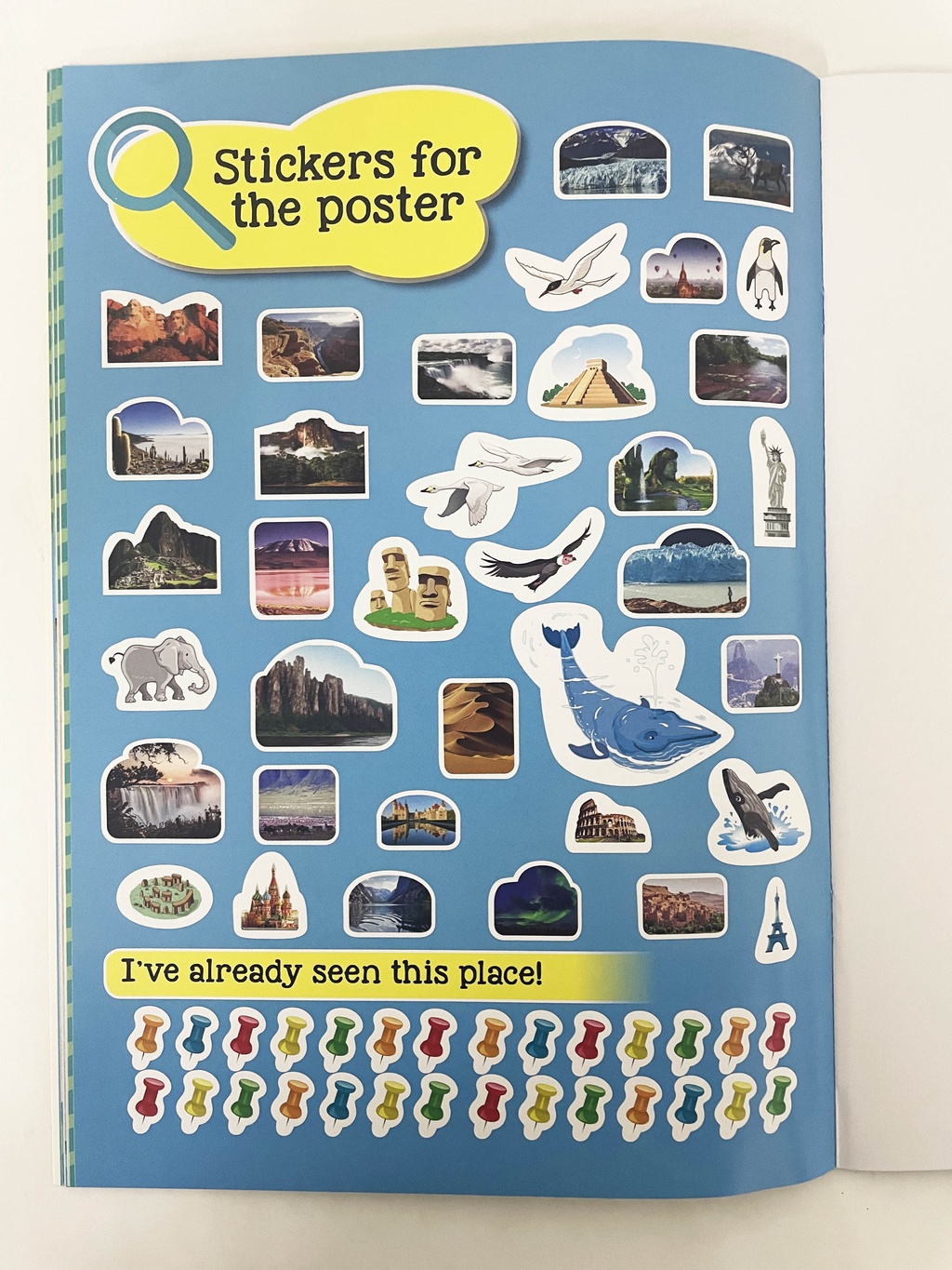 Wonders of the World Atlas Activity Book with Stickers & Poster For ...