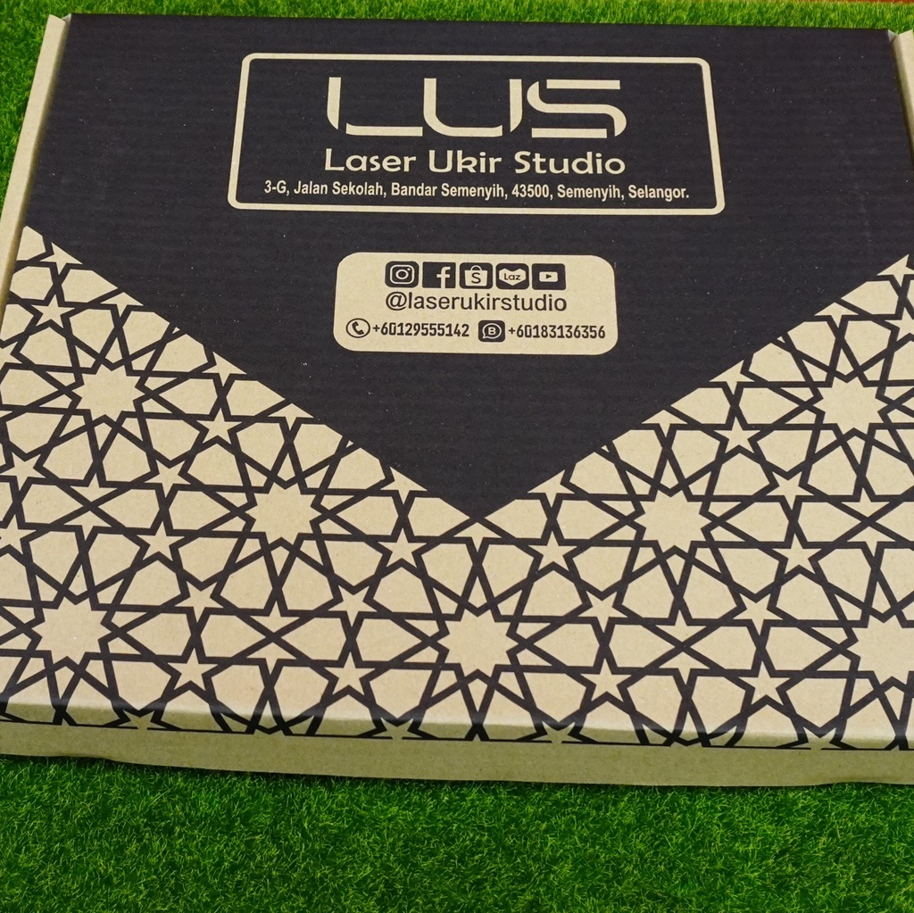 Rehal Al-Quran Exclusive Percuma Engrave Nama | Rehal Acrylic 8mm Thick ...