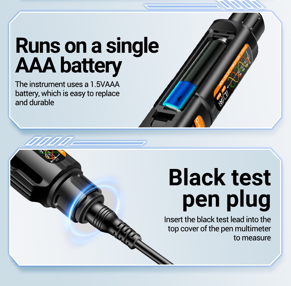 ANENG A3009 Pen Type Multimeter Intelligent Voice Broadcast Pen Tester ...