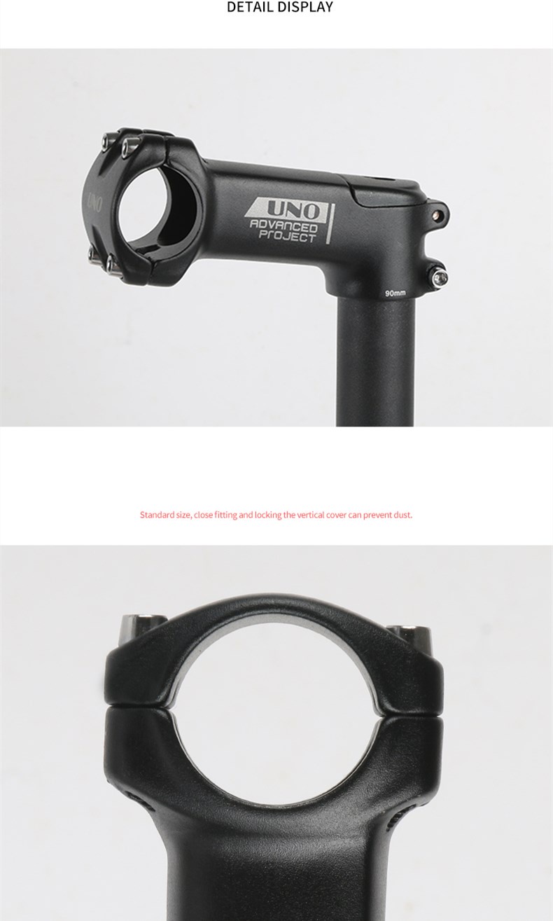 UNO Stem Matte Black Bike Handlebar Stem Fit For 31.8mm Handlebar ...