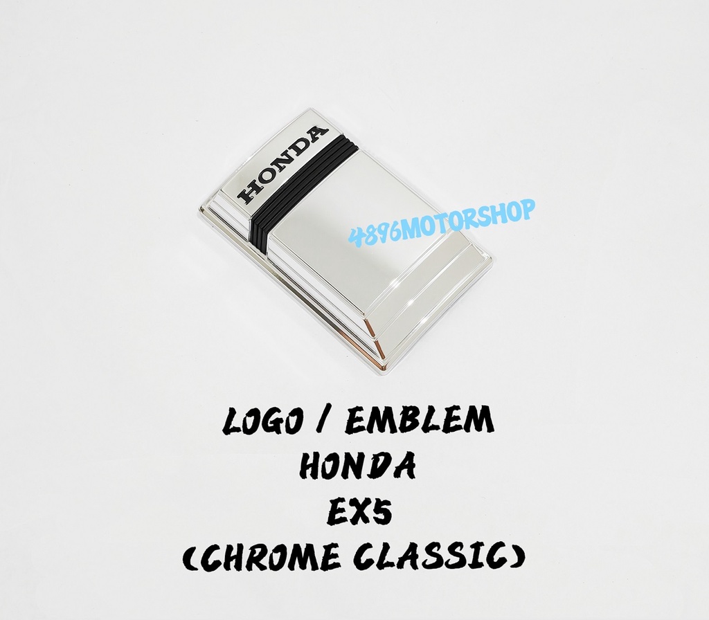 Honda EX5 / Ex5 Dream horn cover logo / emblem CHROME CLASSIC | Shopee ...