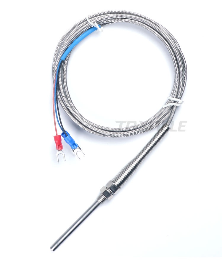 RTD K J PT100 50mm 150mm 100mm 200mm Oven Temperature Sensor M5 Probe ...