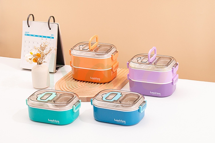 Lunch Box Set Bekas Makanan Microwaveable Microwave safe Bento Food ...