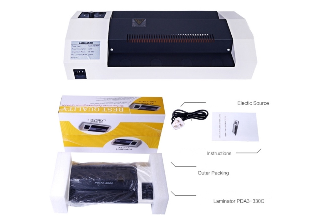 TIMI® PDA3-330C Laminating Machine A3 | Laminator Machine A3 *Heavy Duty Metal Casing | Shopee ...