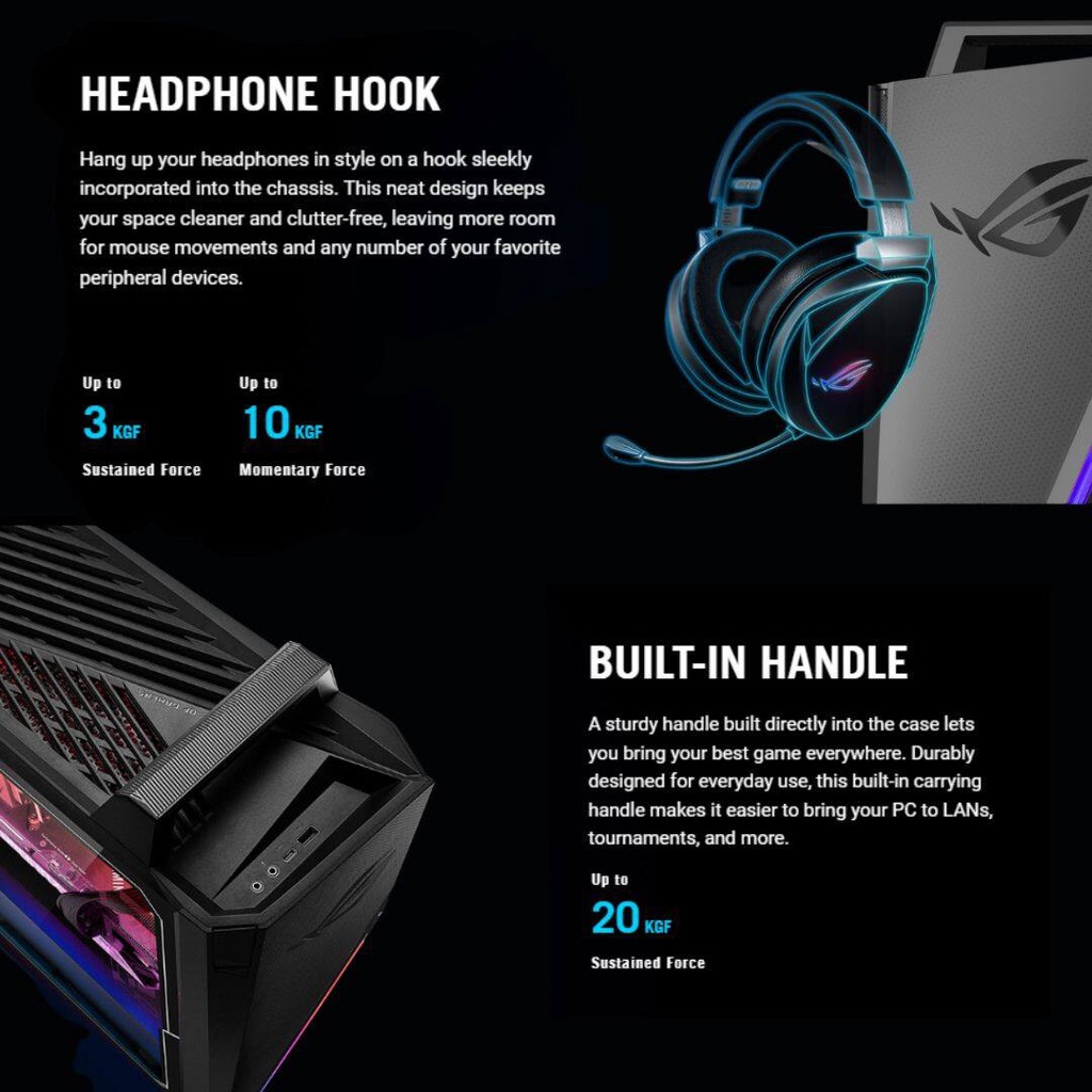 ASUS Gaming Desktop Tower ROG Strix G15 (Intel® Core™ i5-12400F/16GB ...