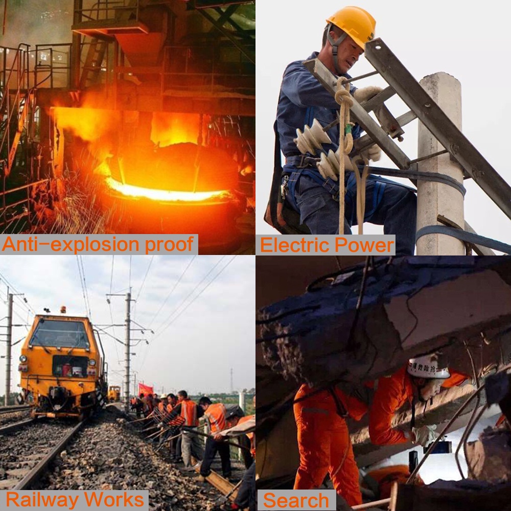 NICRON LED Flashlight EXB90 Rechargeable Explosion Proof 200LM ...