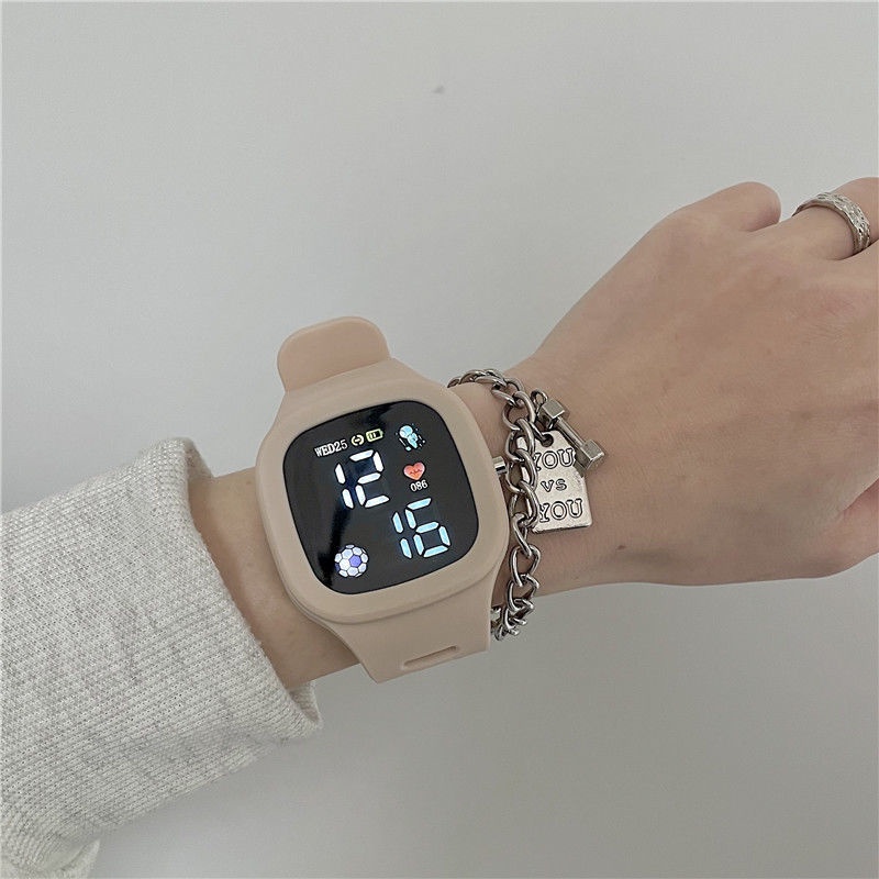 Unisex Watch ns Style Good-looking Unicorn Student Electronic LED Watch ...