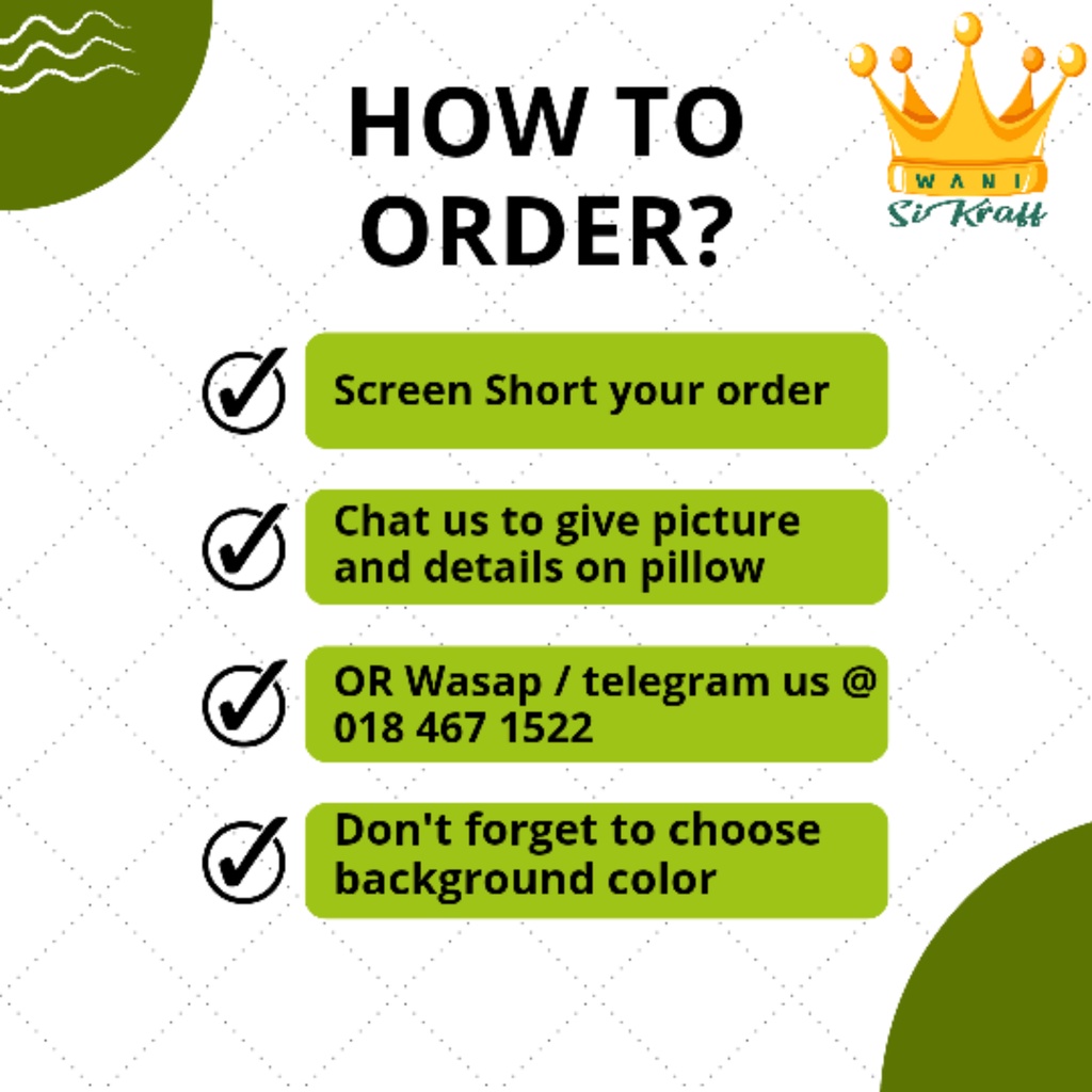 CUSTOM BANTAL PRINTED / BANTAL BERGAMBAR ( Graduation / Birthday ...