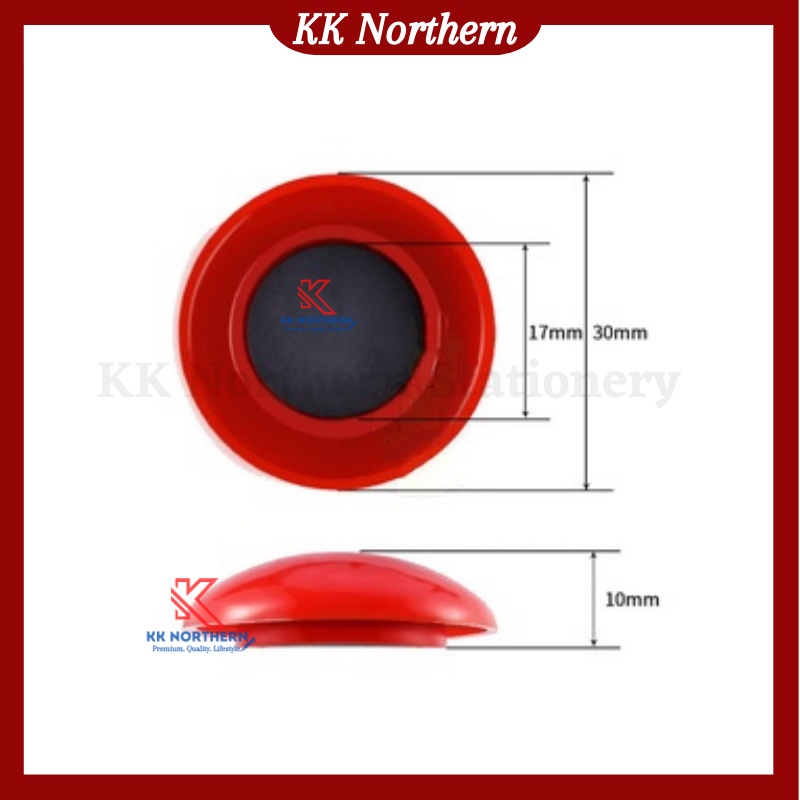 (1pcs) Plastic Magnetic Button Notis Papan Whiteboard Magnet Button ...