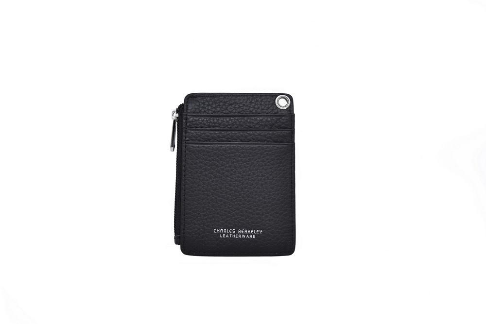 Charles Berkeley BESPOKE Genuine Calf Leather Neck Lanyard ID Tag Name ...