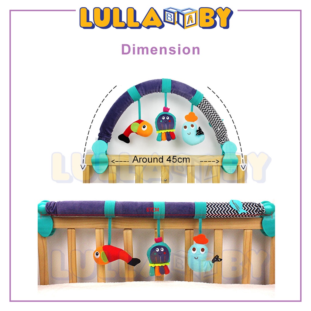 🔥READY STOCK🔥Baby Stroller Hanging Toys Infant Bed Crib Hanging Toys ...