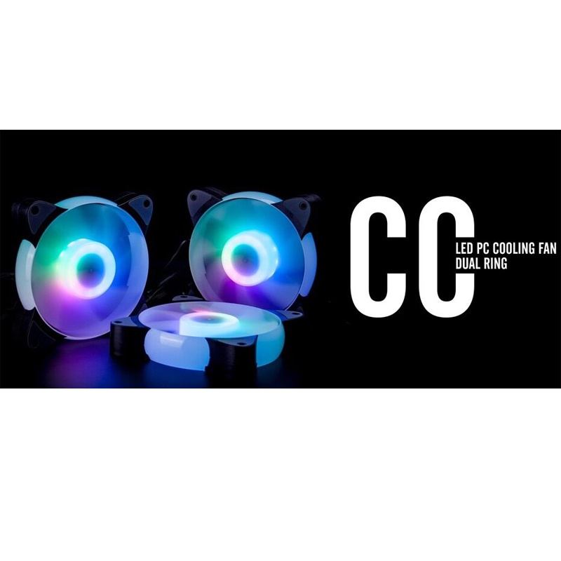 1st Player FIREBASE CC COMBO RGB Combo Fans With Remote Control 1200 ...