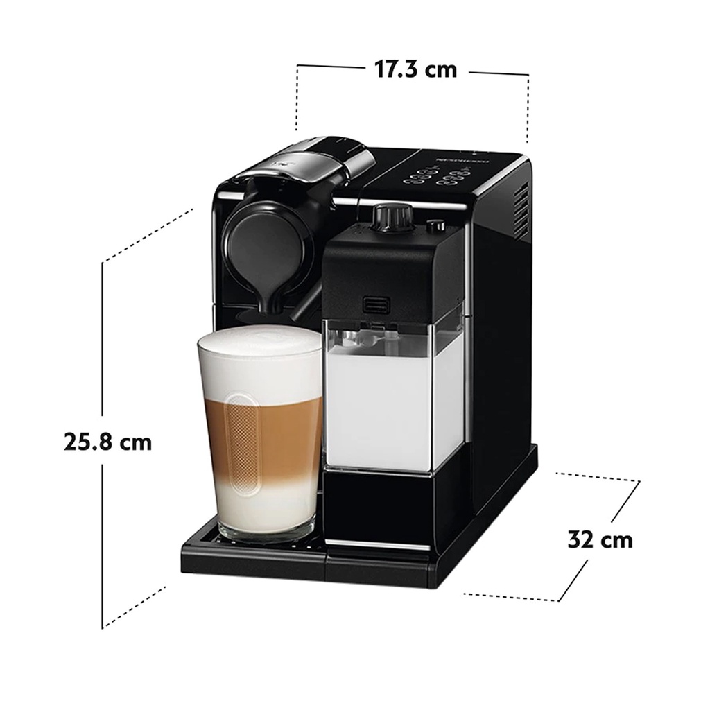 Nespresso Lattissima Touch Fully Automatic Capsule Espresso Coffee ...