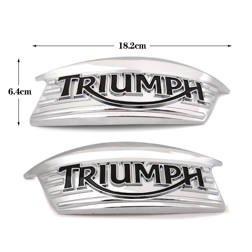 TIGER ROCKET STREET BONNEVILLE Motorcycle Tank Body Sticker Emblem ...
