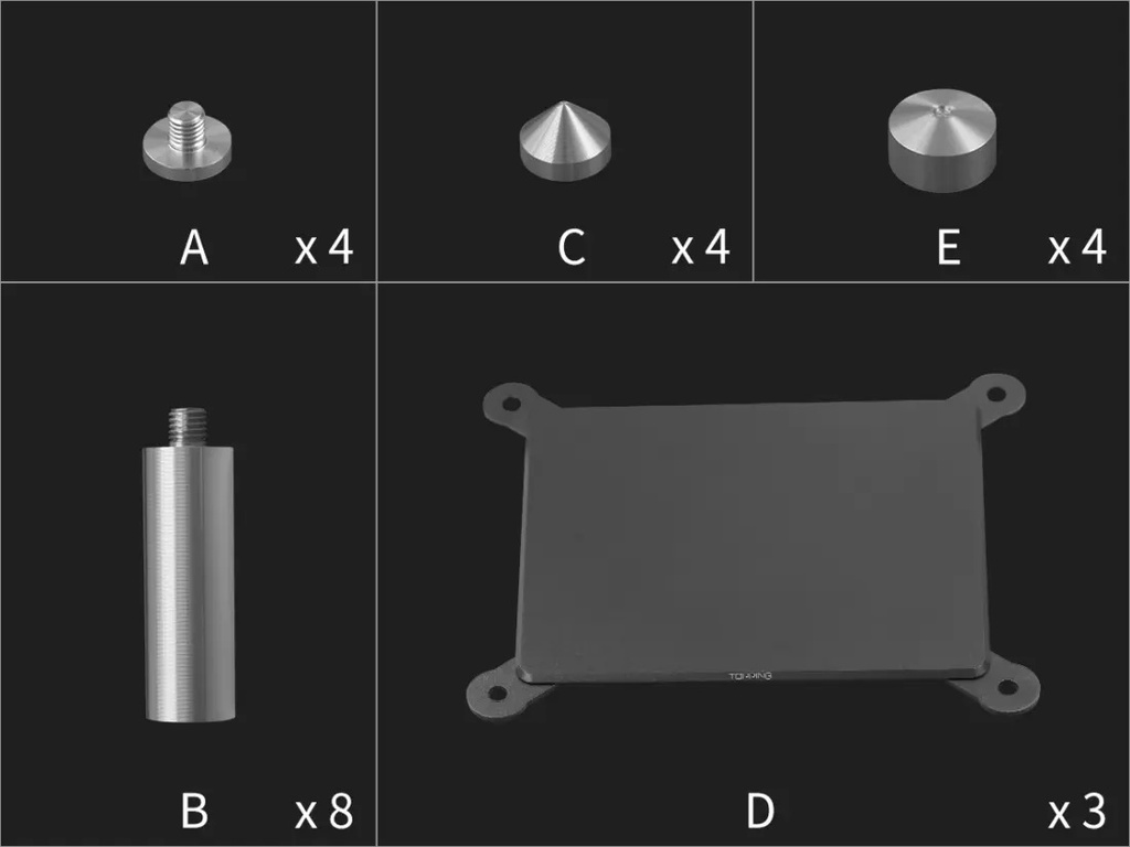 TOPPING SR2 Aluminium Rack For HIFI Amplifier Amp rack Topping ...