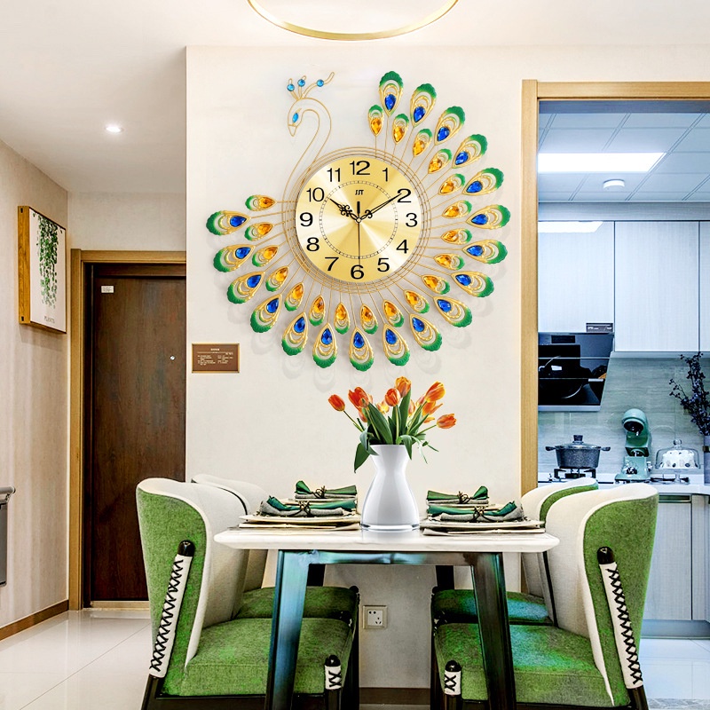 ODOSO Nordic Design Clock Decorative Clock Interior Design Clock Modern ...