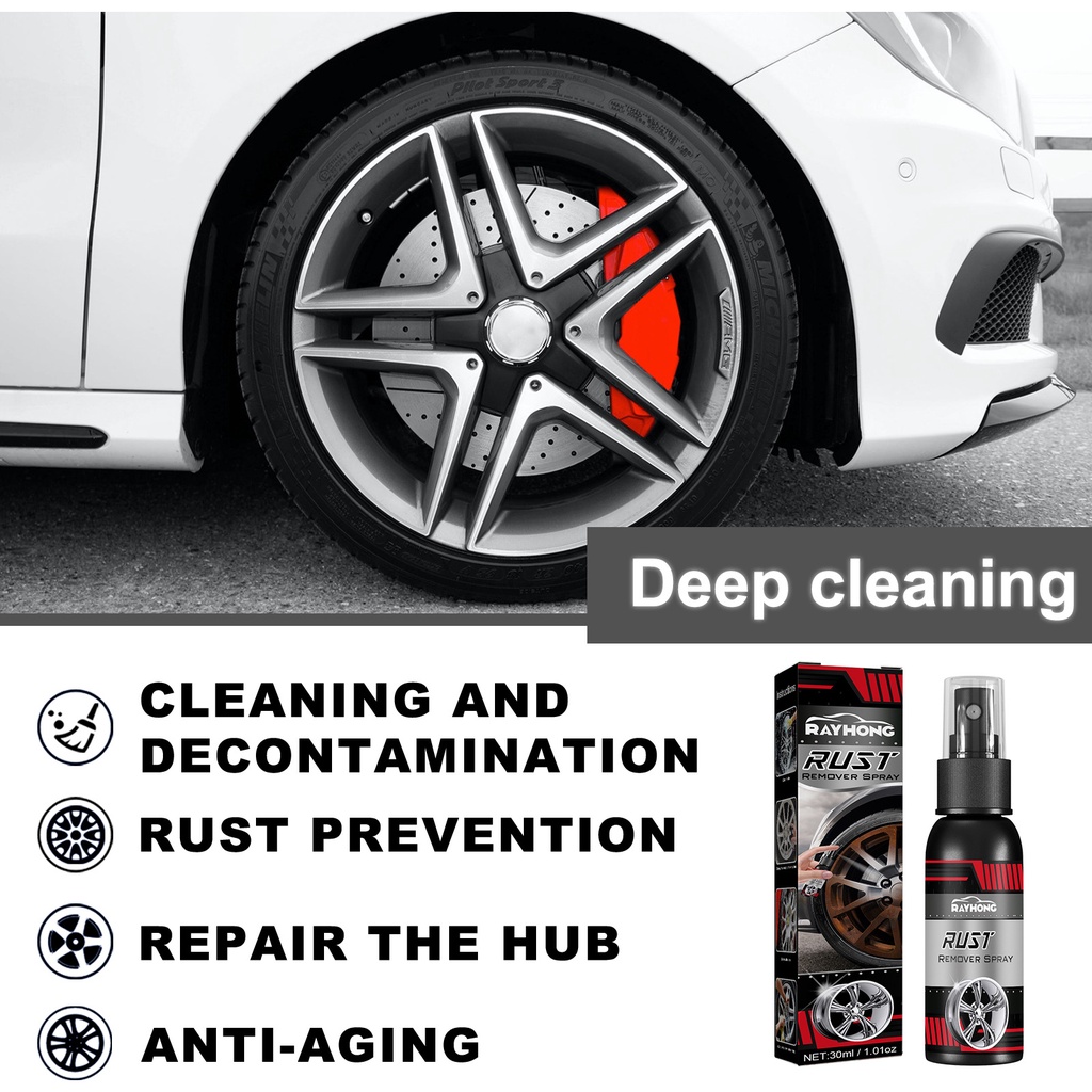 Rust Remover Spray Car Rust Remover Wheel Cleaner, Auto-Rost-Entferner ...
