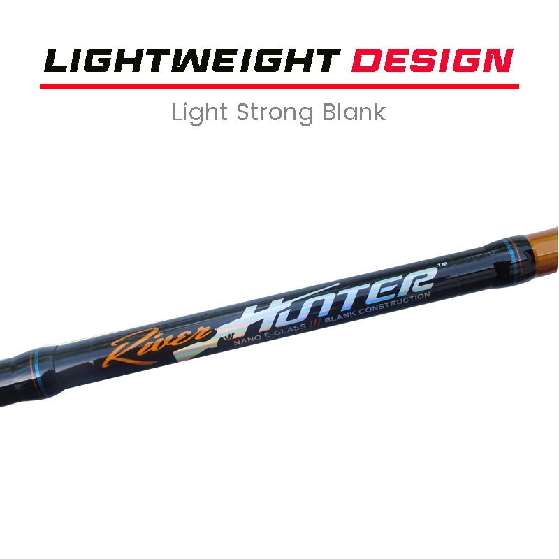 KFT LEMAX RIVER HUNTER Fishing Rod Joran Pancing Batang Pancing ...