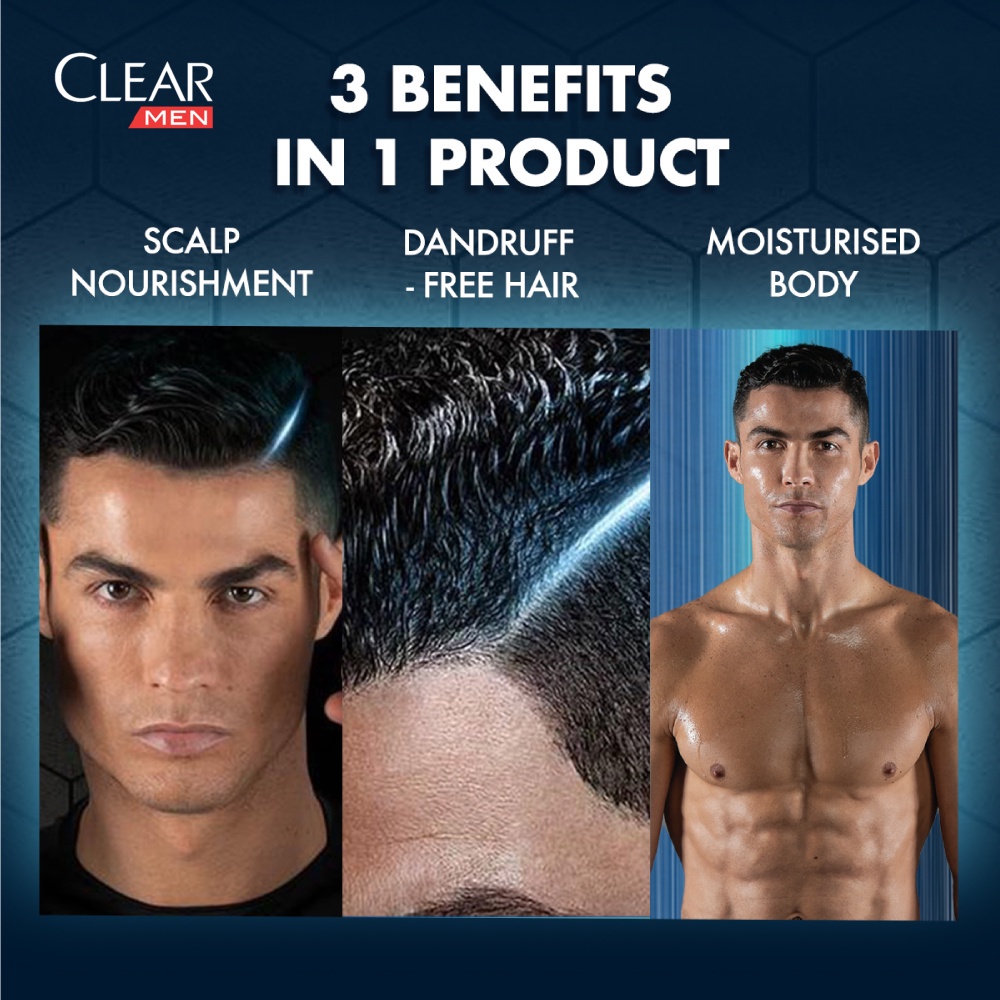 Clear Men Shampoo 3in1 Active Cool 618ml | Shopee Malaysia