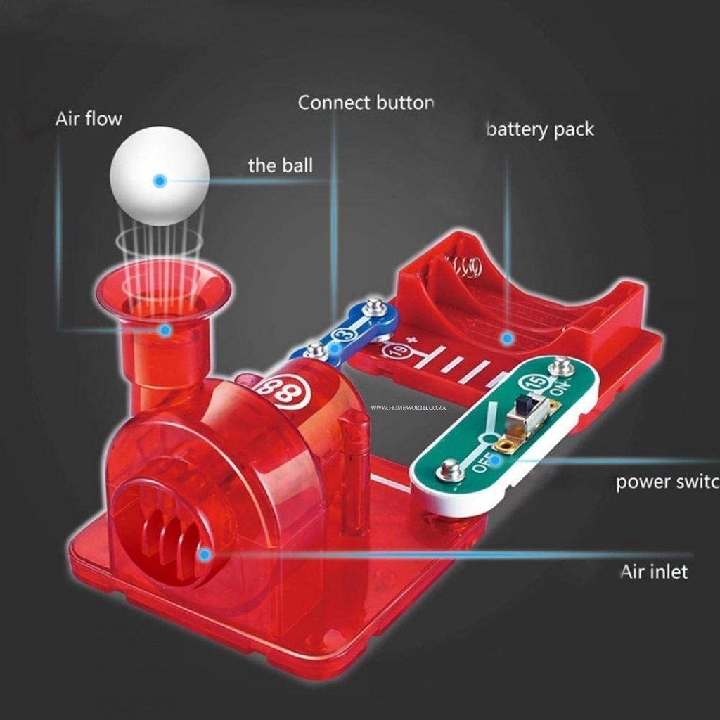 3 in 1 Circuit Electronic Bricks Blocks STEM Game Science Toy Physics ...