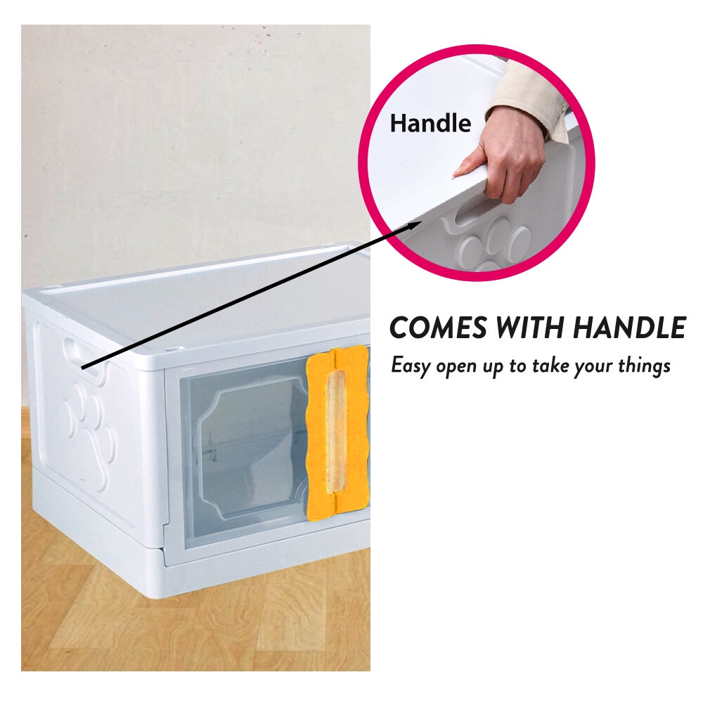 Elianware 1/3PCS Stackable Storage Box Drawer Almari Baju Almari ...