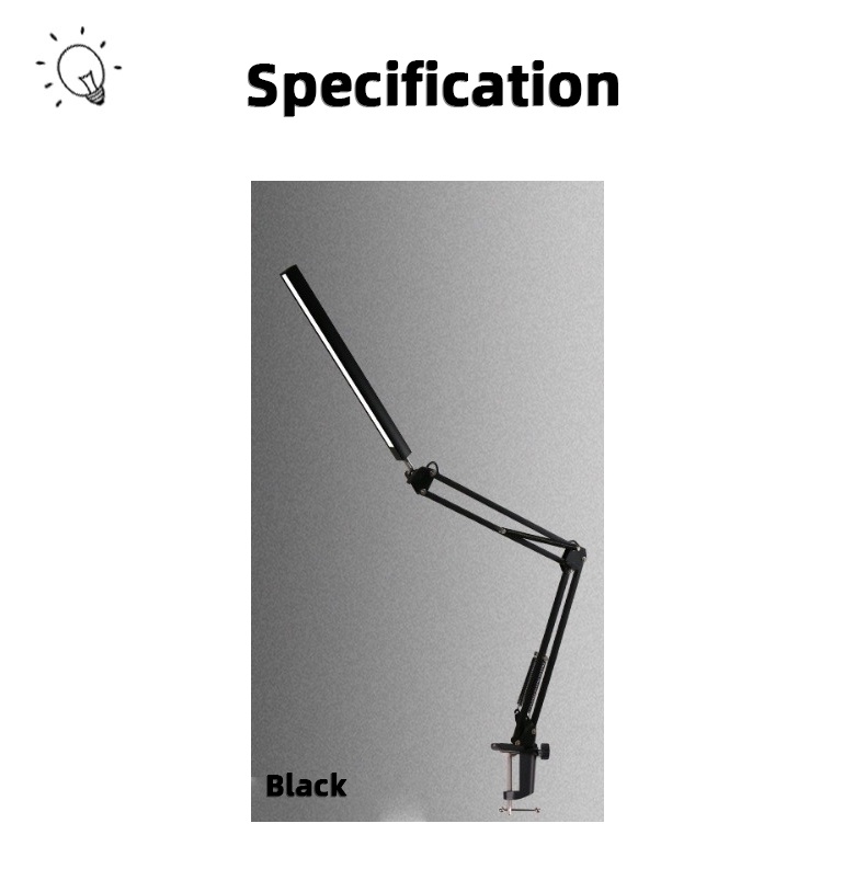 3 Light Colors LED Desk Table Lamp Study Table Light Eye Protection ...