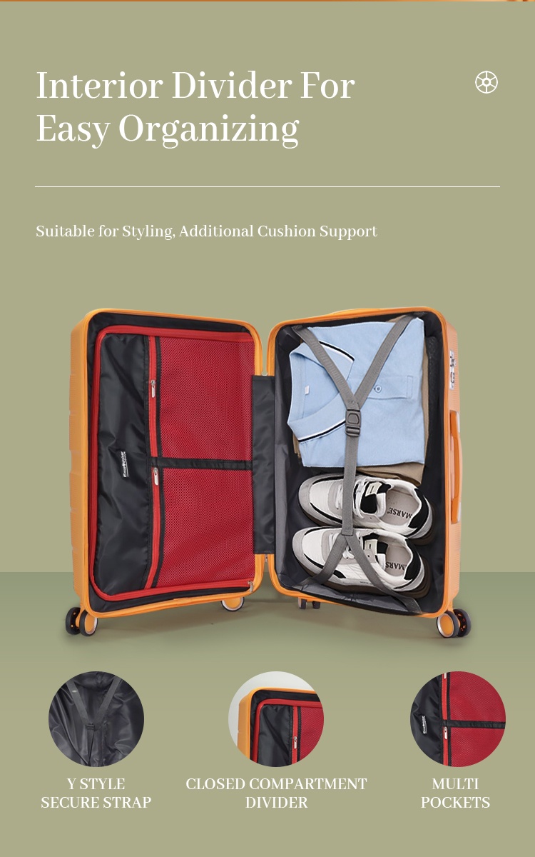 Case Valker Signature Hana 24" Unbreakable Polypropylene TSA Luggage ...