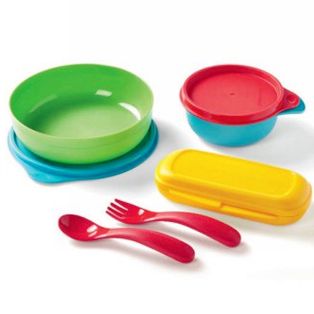 TUPPERWARE KID TWINKLE FEEDING BOWL 430ML (baby set baby bowls mangkuk ...