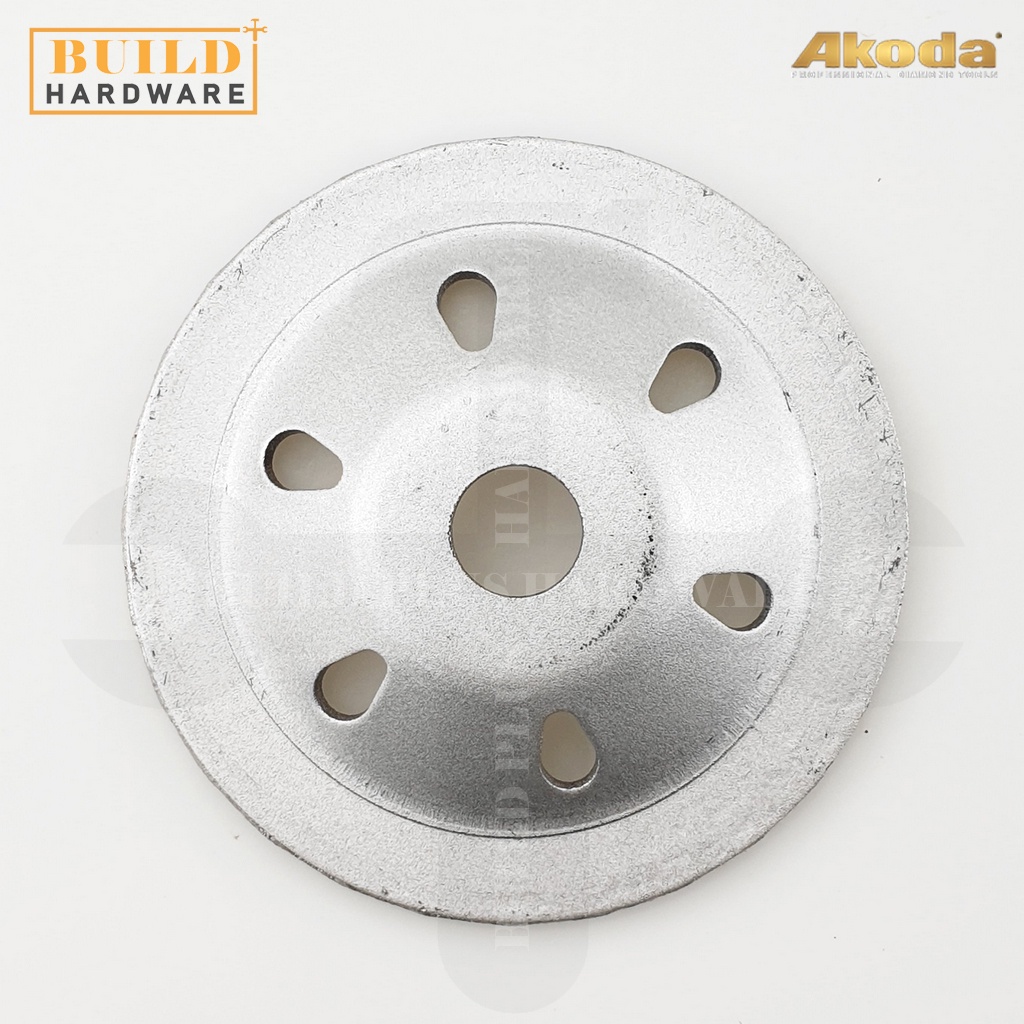 AKODA Heavy Duty Diamond Cup Wheel 4"/100mm Grey AS04-CW100GY 钻石磨片 ...