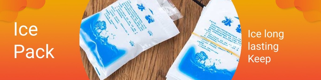 🇲🇾 Extra Thick 5 Size Reusable Ice Bag Pack Water Injection Cooler ...