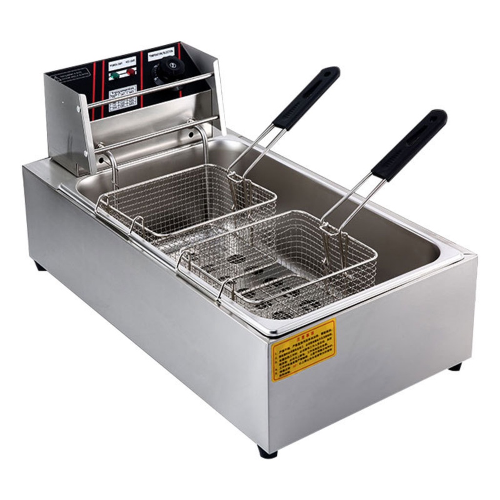 KT WARE 16L Commercial Stainless Steel Single Tank Electric Deep Fryer ...