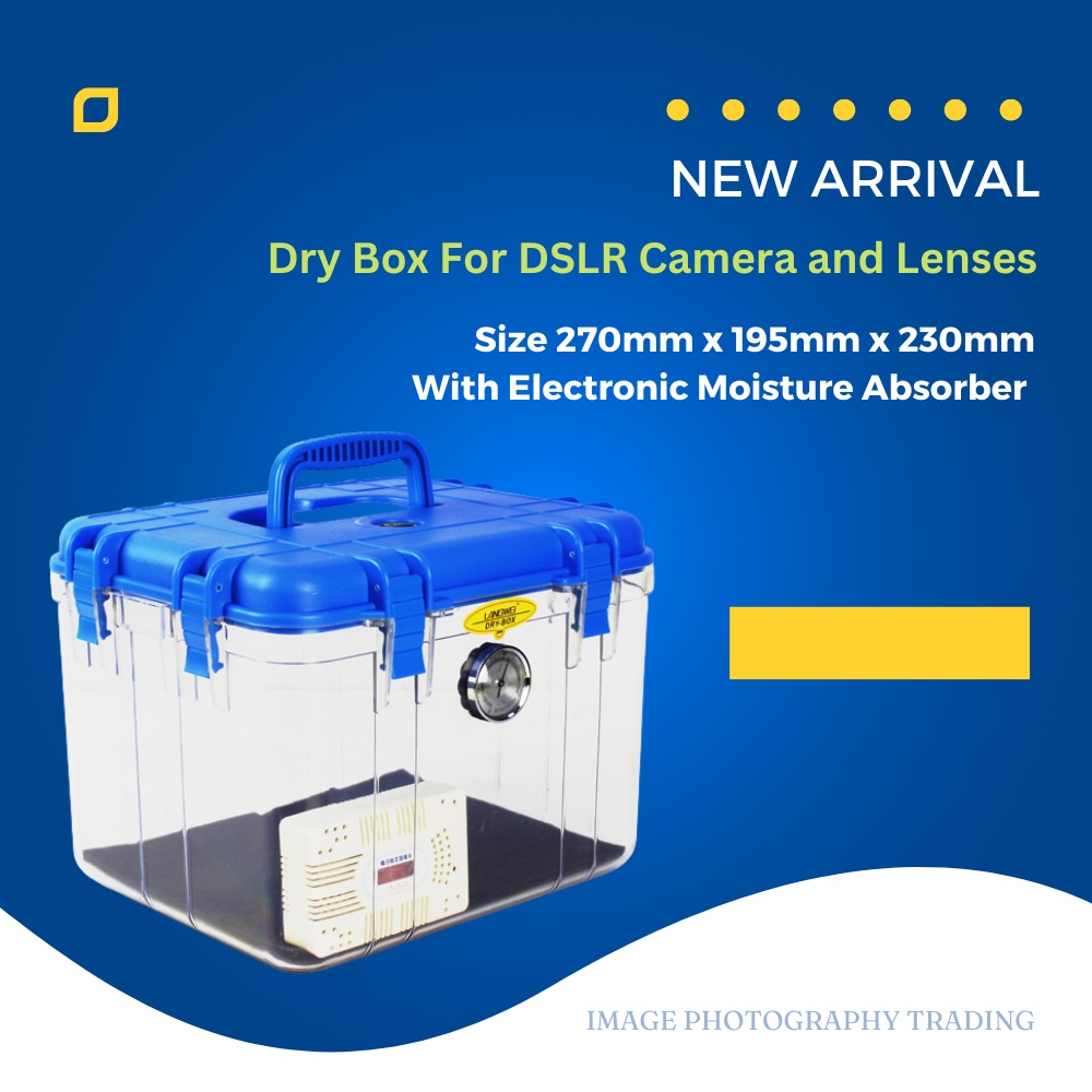 Dry Box For DSLR Camera and Lenses Size 270mm x 195mm x 230mm With ...