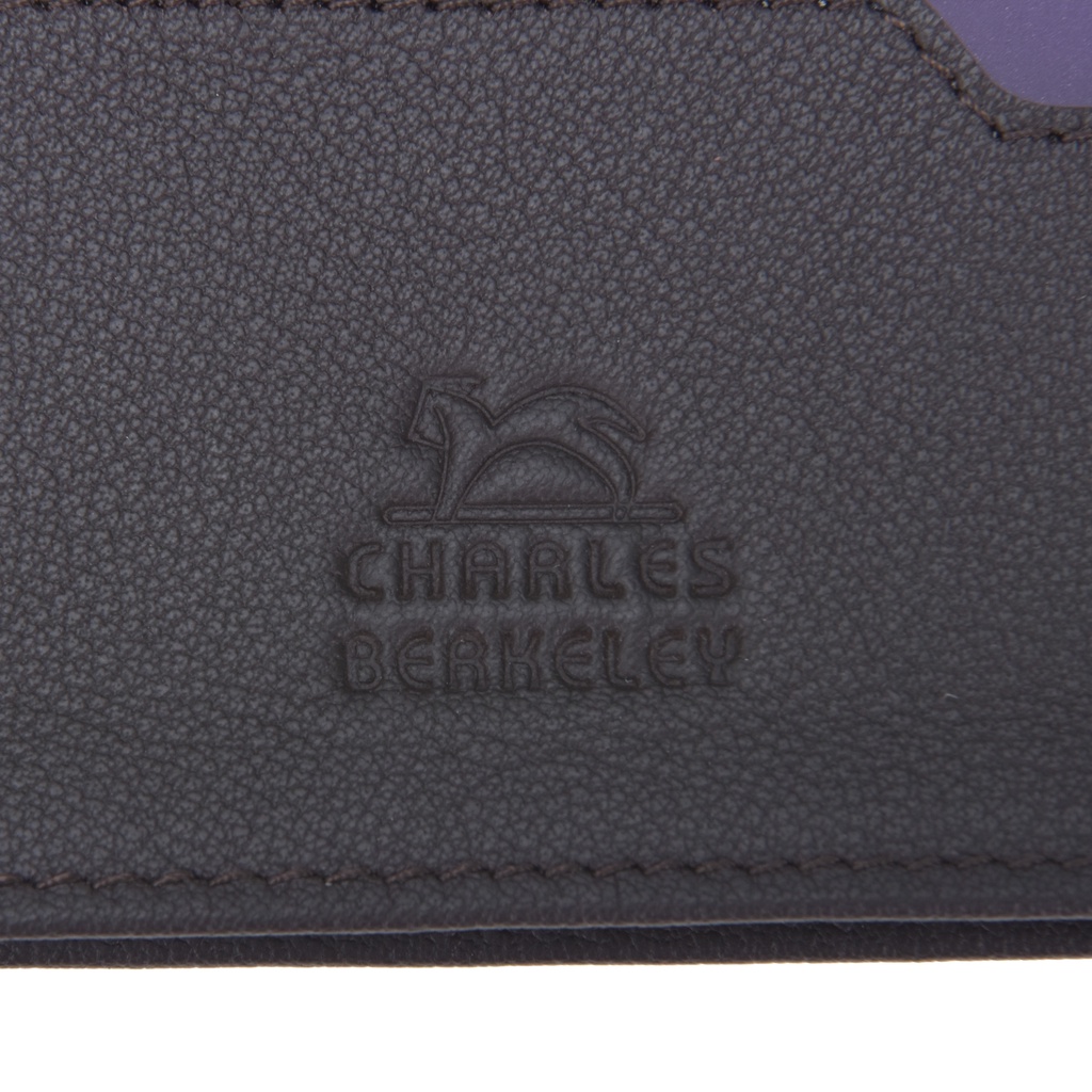 Charles Berkeley ERVING Genuine Leather Card Holder Men Leather Wallet ...