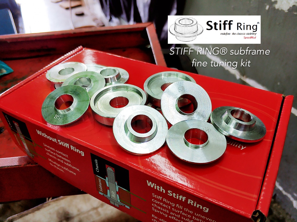 STIFF RING SUBFRAME RIGID COLLAR Toyota Corrola [AE86] V2 Front 12Pcs ...