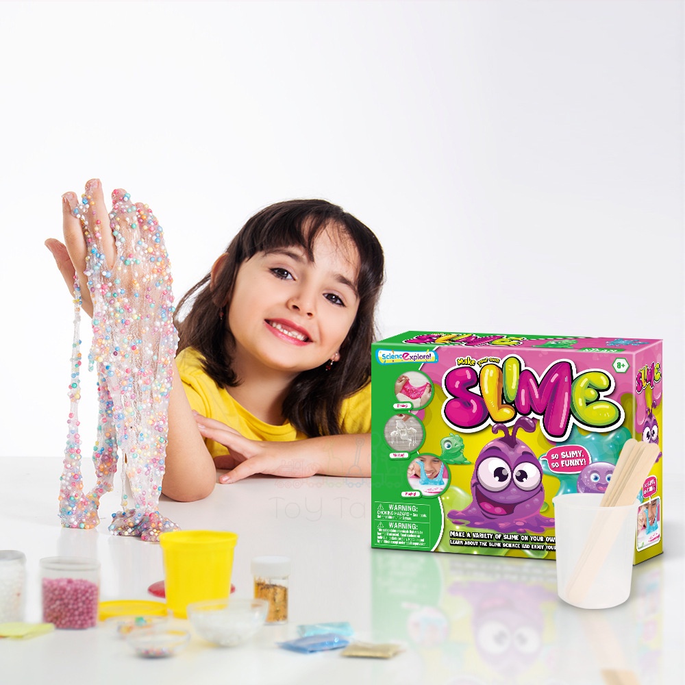 Kids DIY Slime Making Kit [ Kids Science Experiment Set ] Play Sand ...