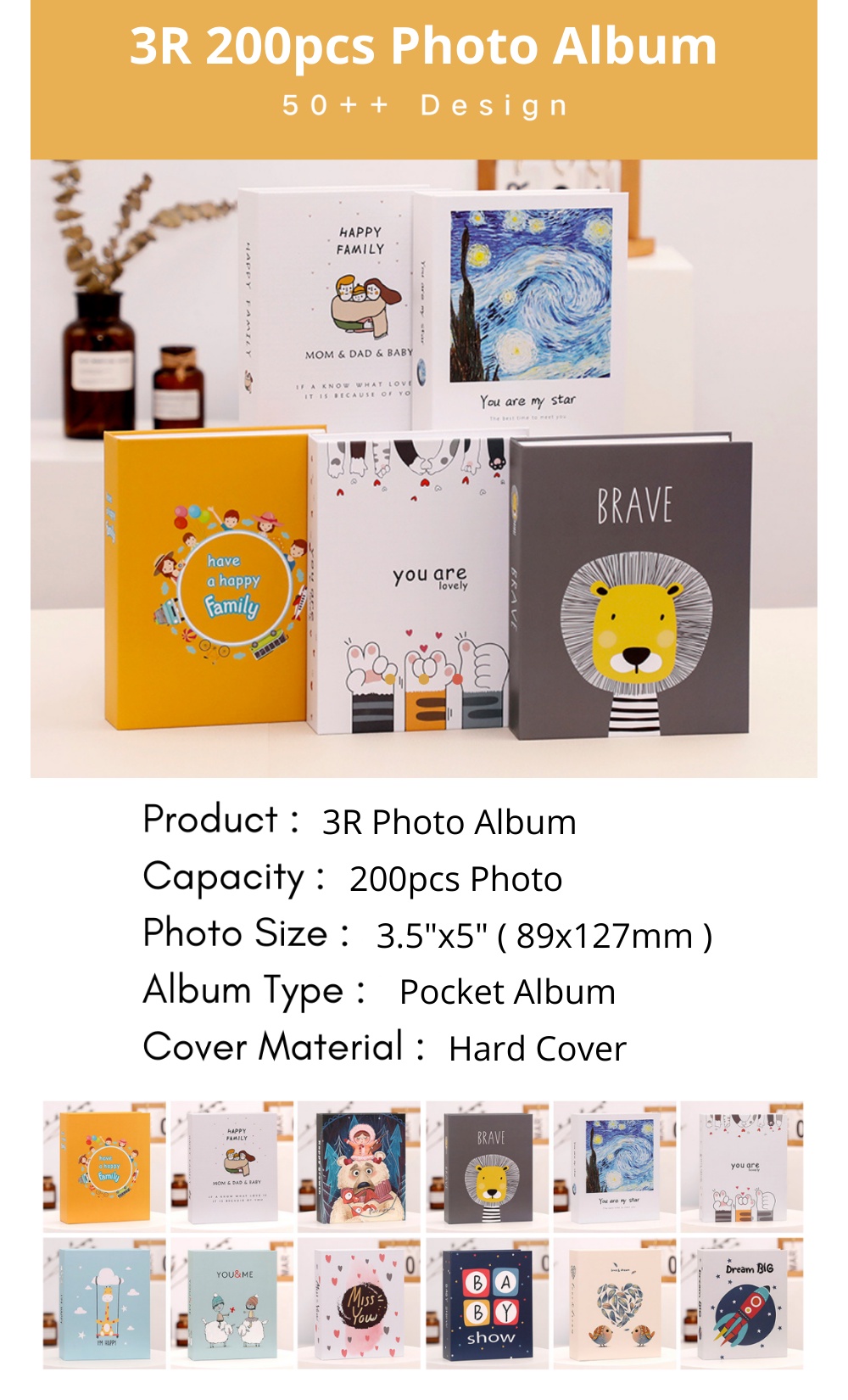 3R Photo Album 200 Pocket,Album Gambar 3R (Ready Stock) | Shopee Malaysia