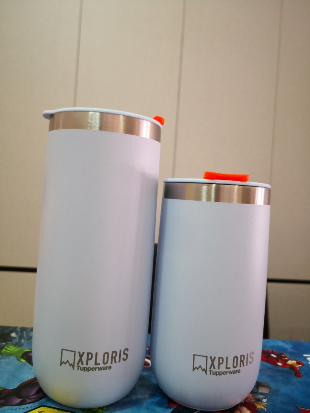 3 Sizes: Tupperware Xploris Flask 350ml/ Xploris 470ml/ 450ml Easy Open ...