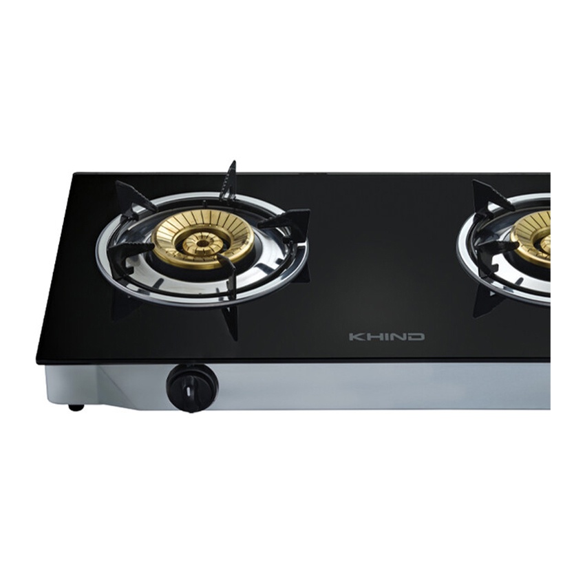 Khind 2 Burner Glass Gas Cooker Stove GCG6311 | Shopee Malaysia