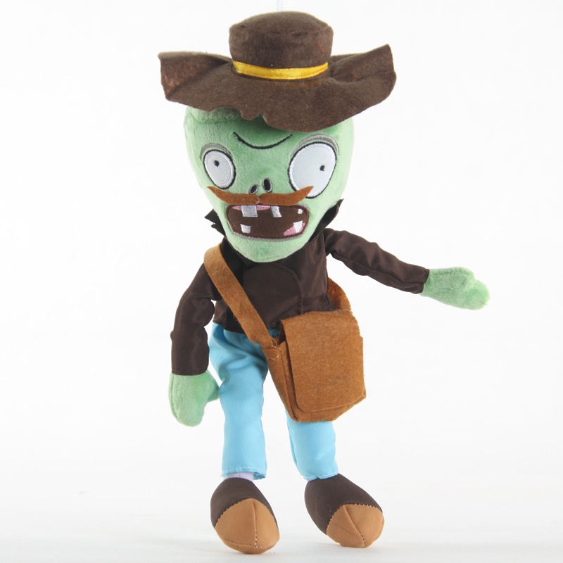 30cm Plants VS Zombies Stuffed Plush Doll Toys Microphone Zombie ...